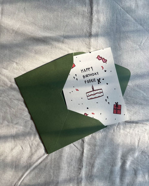 Happy Birthday, Pookie! | Illustrated Greeting Card – Nigarish